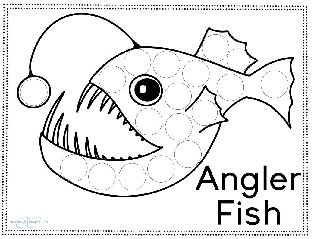 20 Sea and Sand Animal and Plant Dauber / Dab It / Bingo Marker Sheets ...