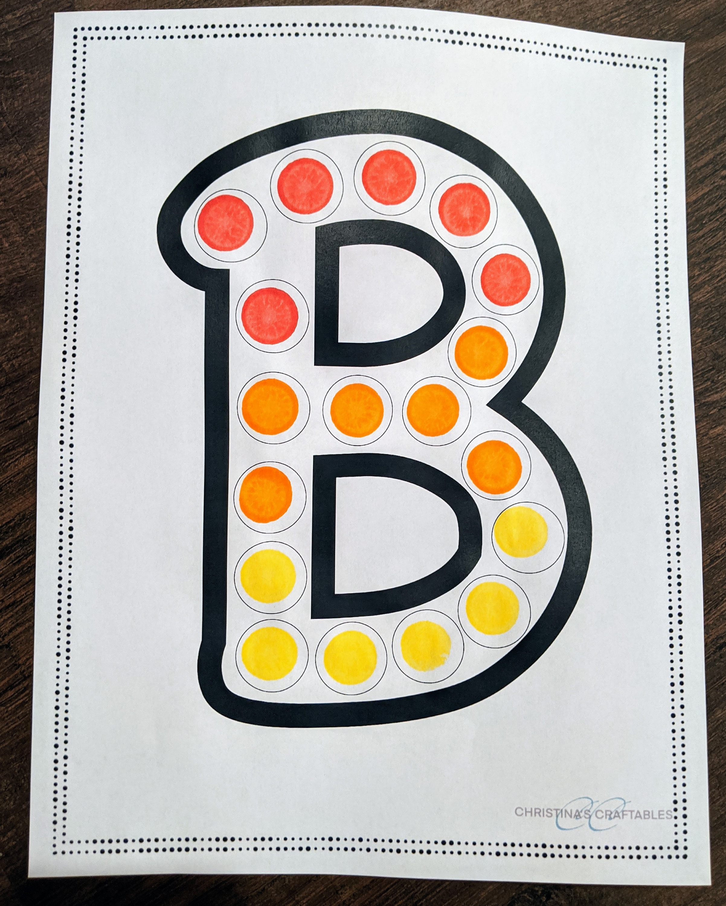 Uppercase Alphabet Dauber / Dab It / Bingo Marker Sheets - Etsy