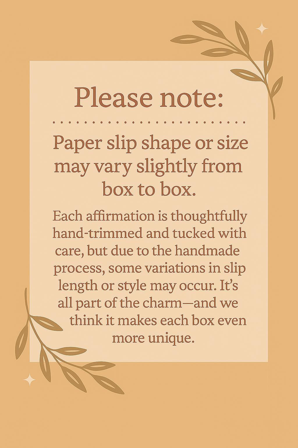 Calm Affirmation Matchbox | 30 Positive Quotes for Anxiety Relief ...