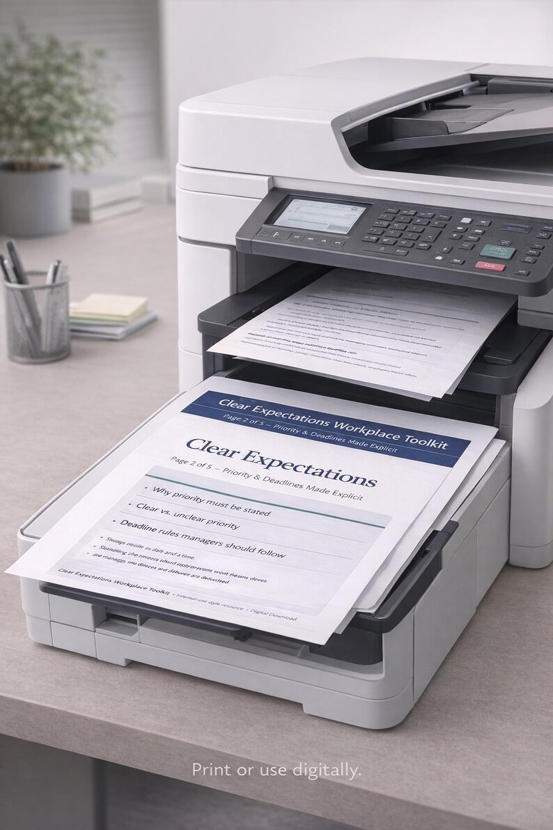 Clear Expectations Workplace Toolkit, Manager and HR Framework for ...