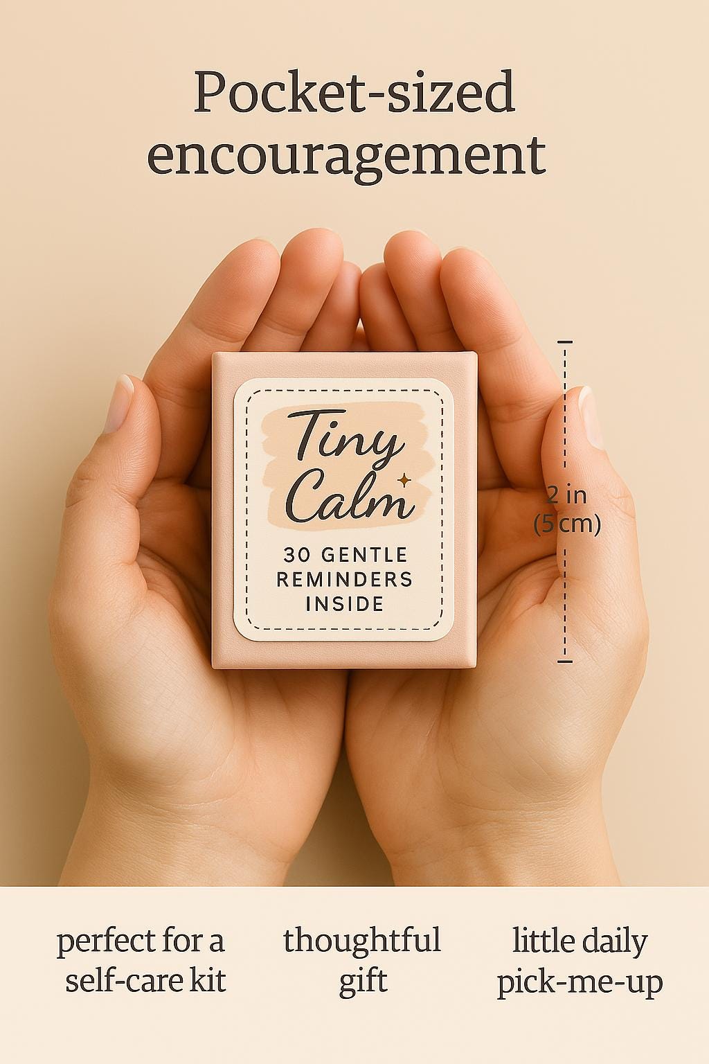 Calm Affirmation Matchbox | 30 Positive Quotes for Anxiety Relief ...