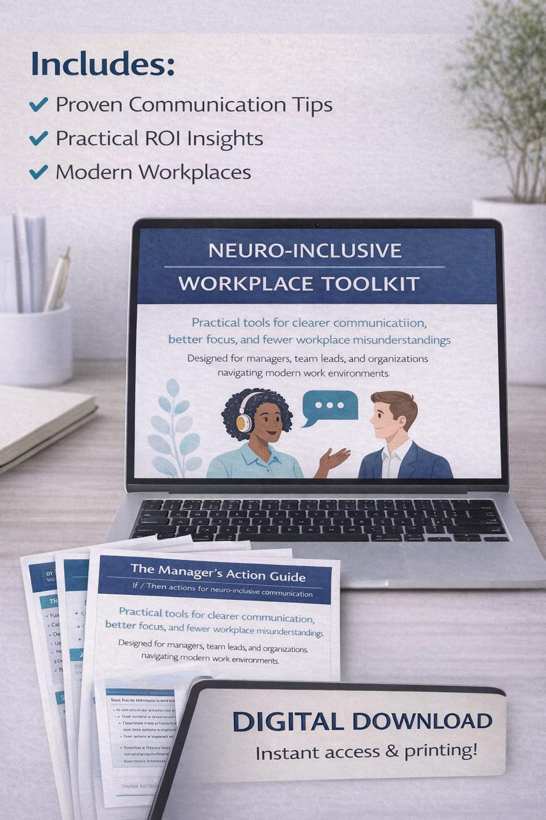 Neuro-inclusive Workplace Toolkit| Manager Corporate Communication ...