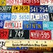 STATE LICENSE PLATES Fabric Car Truck Vehicle by Timeless Treasures ...