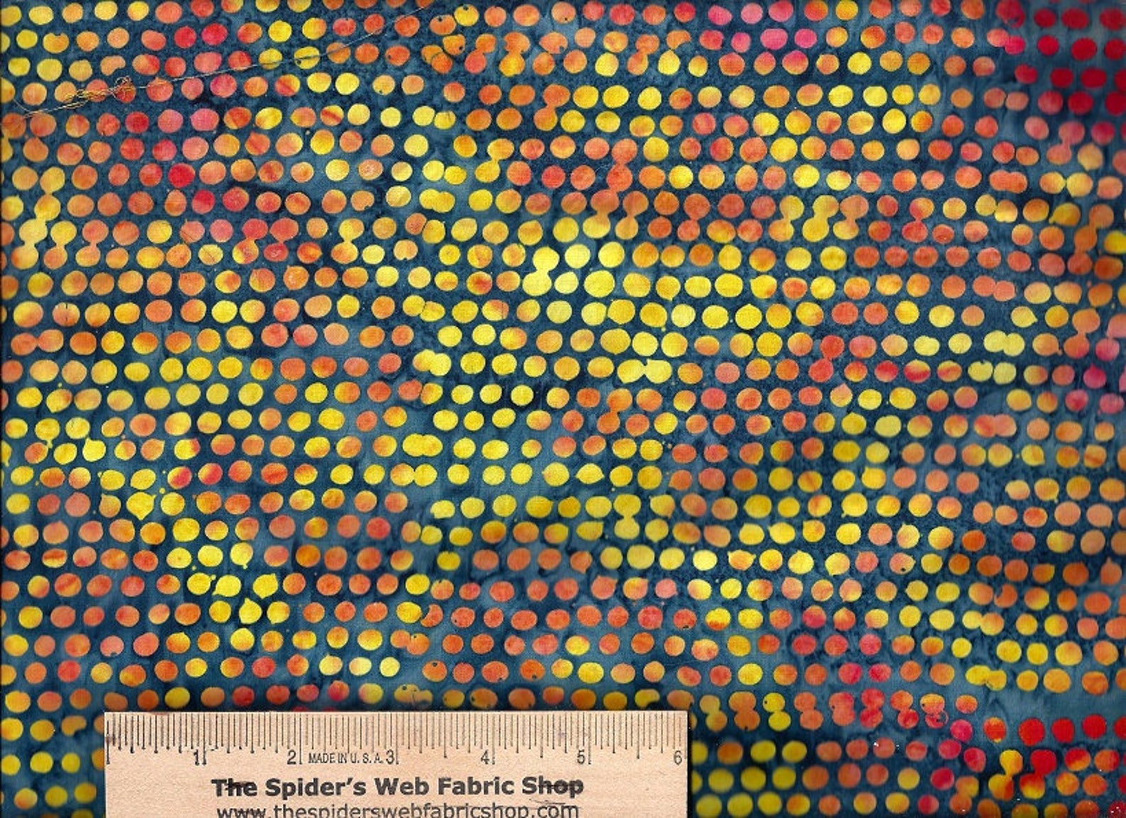 490 AUTUMN DOTS Batik Island Batiks Fabrics Circles - Etsy España