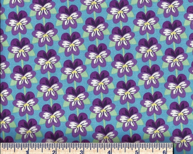 Wisconsin STATE FLOWER Fabric Wood Violet Deco State Flower in the ...