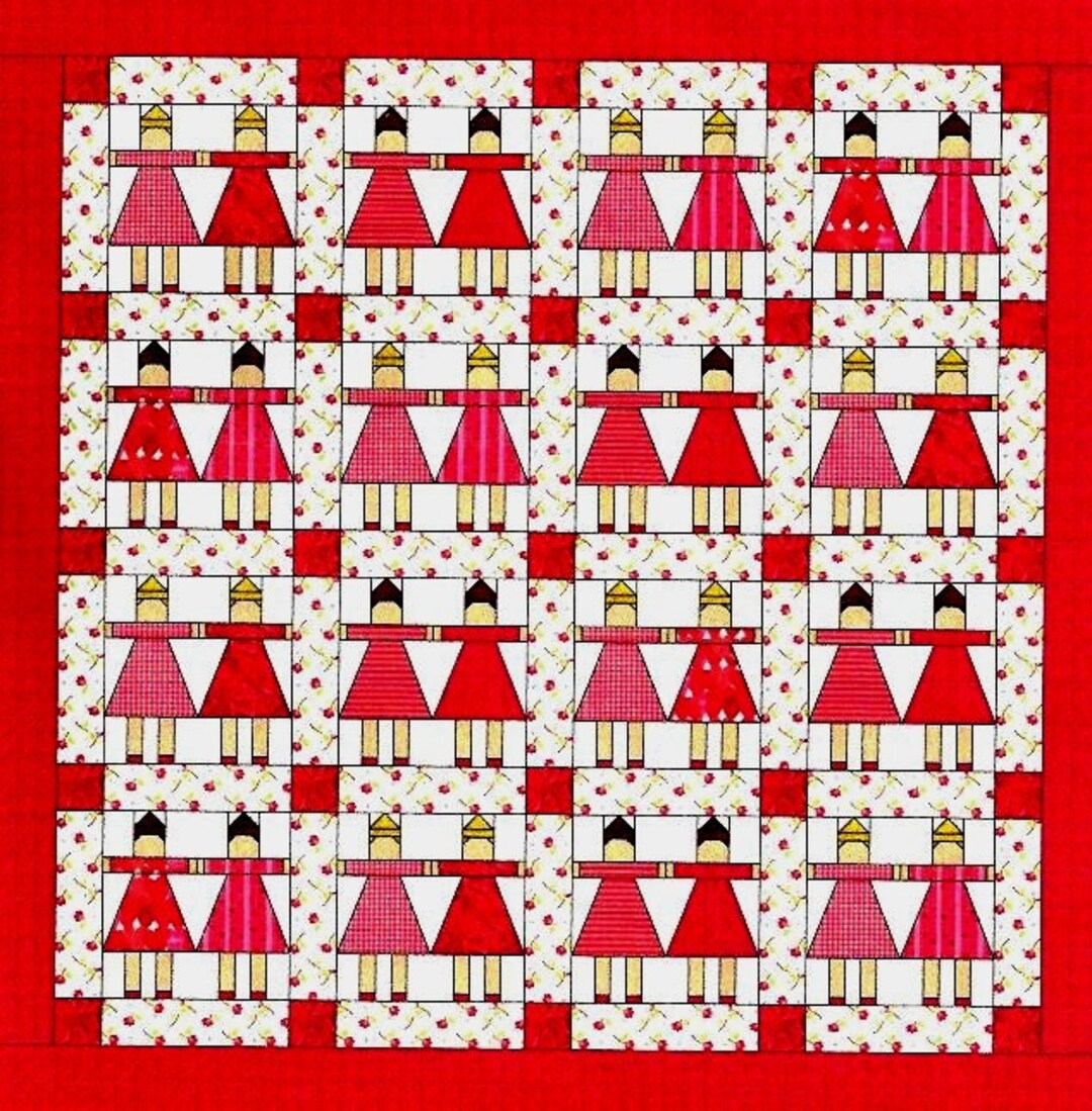 0200 - the Little RED DRESSES Pattern - Girls - Ladies - Women ...