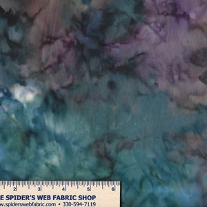 PLANET EARTH MAGNIFIED Fabric Water Color Colorwash by Island Batik ...