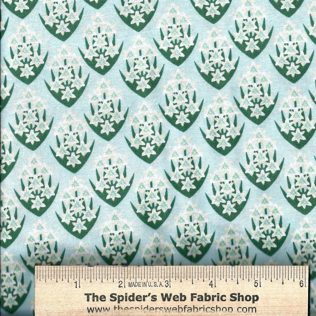New Mexico STATE FLOWER Fabric -yucca Flower - Deco State Flower in the ...