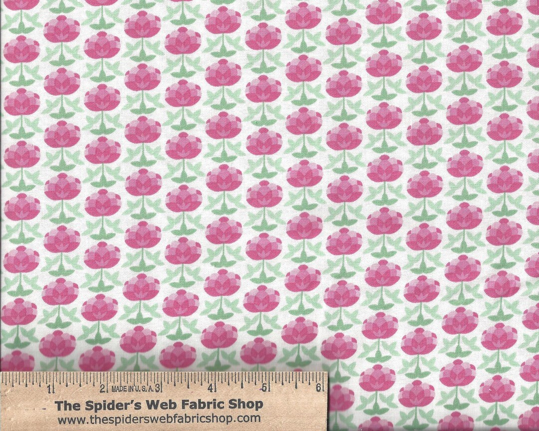 Indiana STATE FLOWER Fabric -peony - Deco State Flower From in the ...