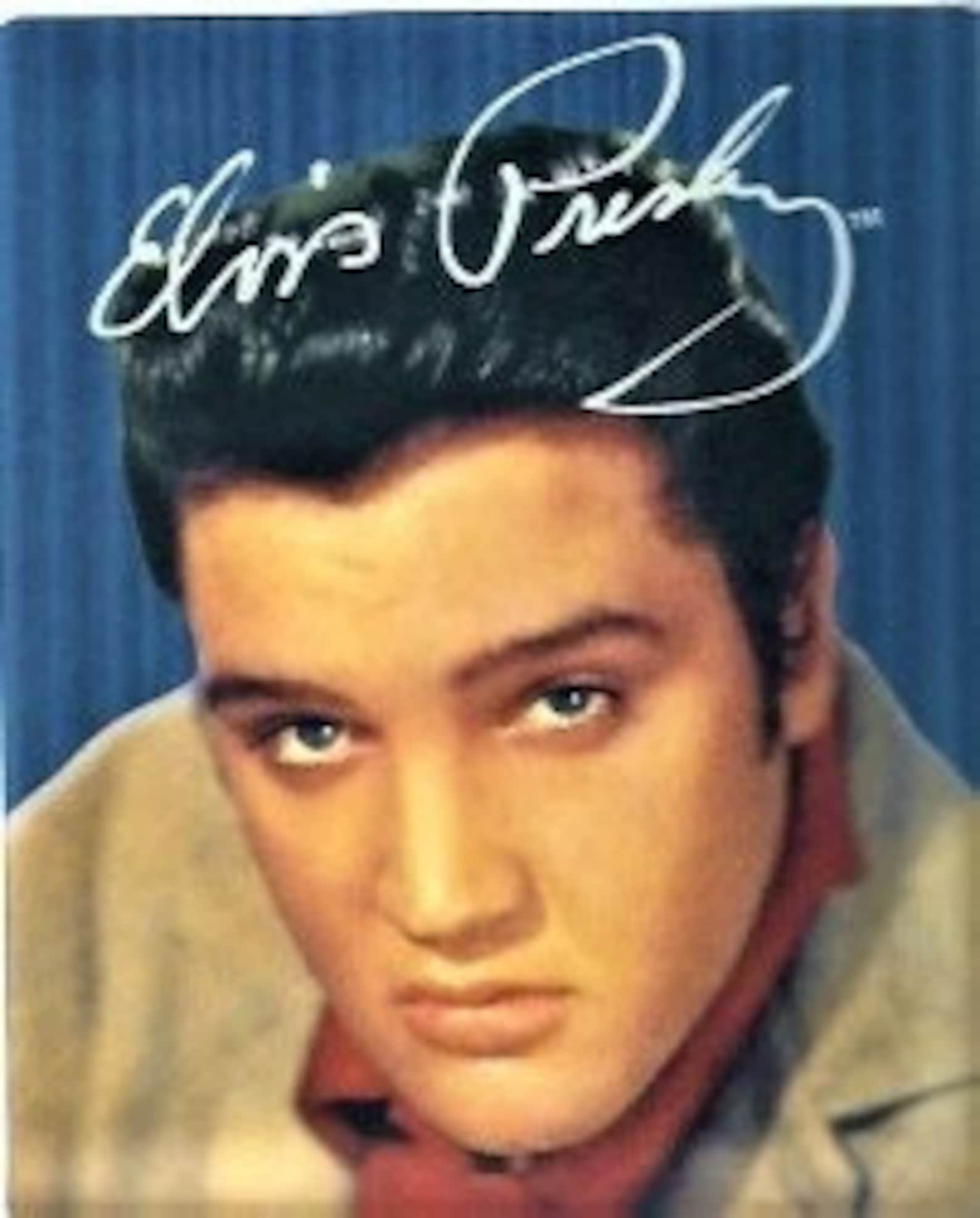 ELVIS FACE Fabric Panel FLEECE Picture Shows Entire Panel 48 Across 66 ...