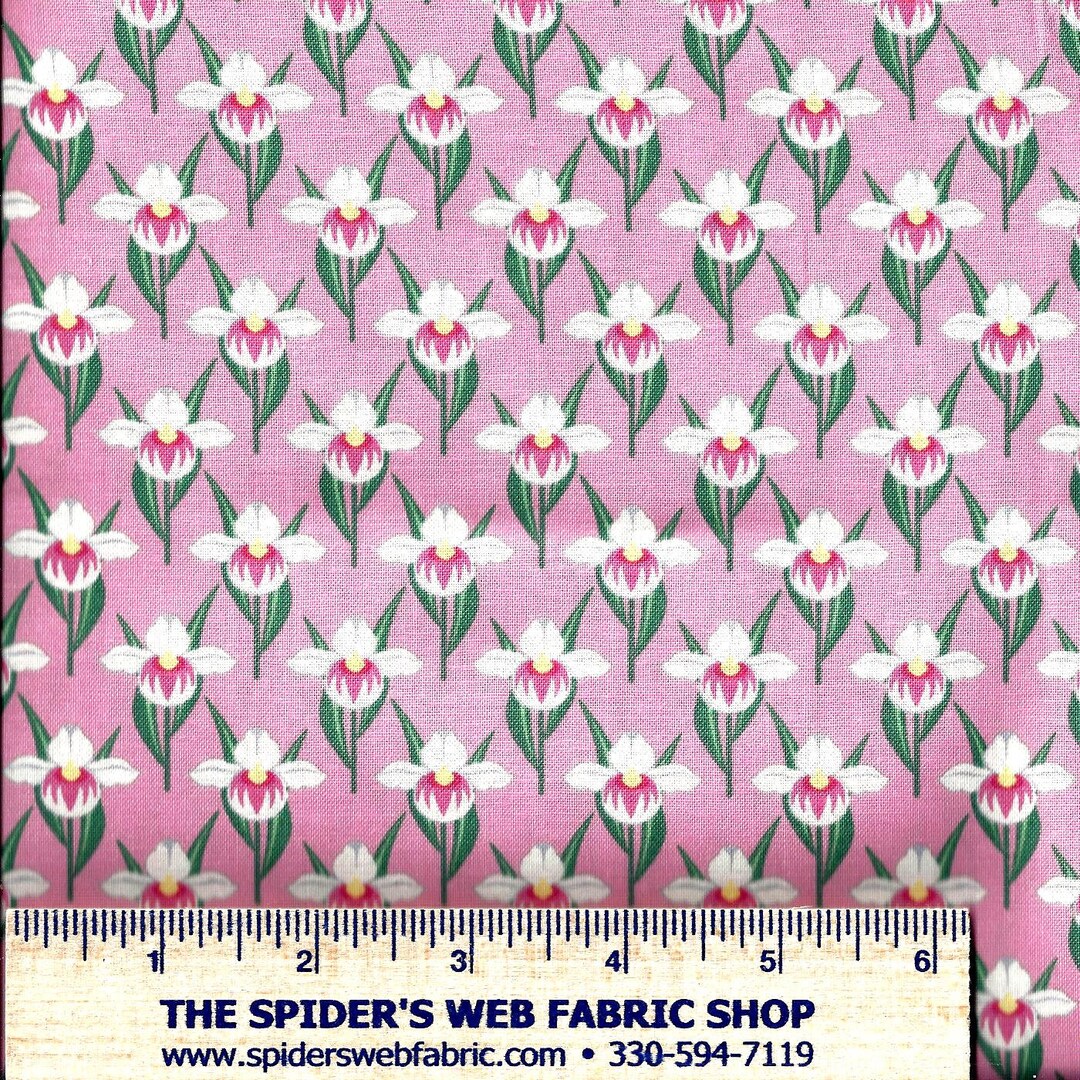 Minnesota STATE FLOWER Fabric Lady Slipper Deco State Flower - Etsy