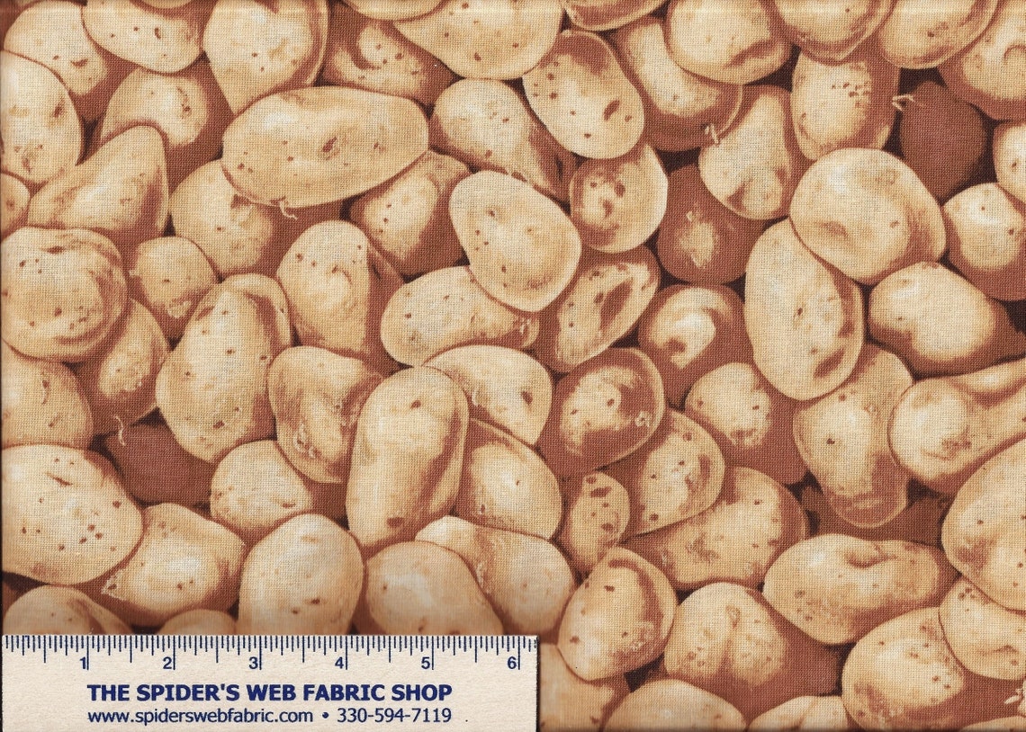 POTATO Fabric Packed Potatoes FREE Pattern for a - Etsy