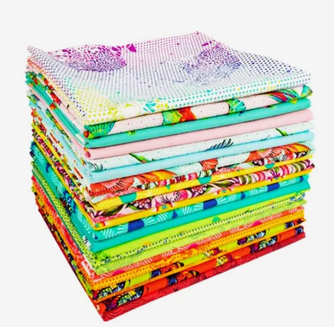 DAYDREAMER - Tula Pink Fabric Fqs 22 Pieces Charm Pack FAT QUARTERS by ...