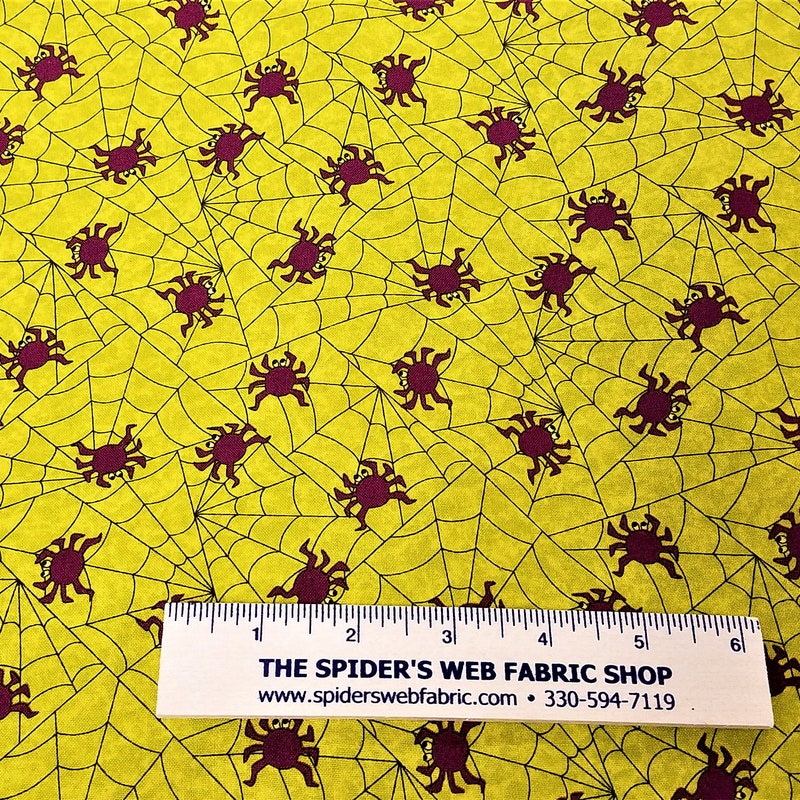 Spider Fabric - Etsy