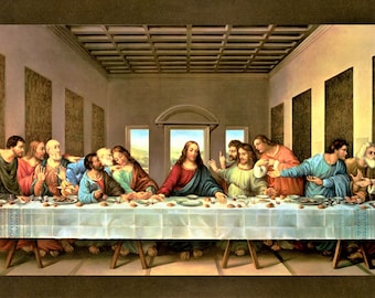 Last Supper Quilt Panel - Etsy