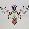 Tulipan #8- Machine Embroidery Design in the Kashubian Folk Art Style ...