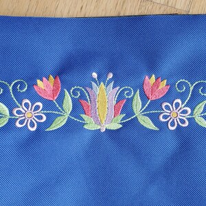 Kaszubian Floral Border/corner Design With Tulip 5M in 2 Sizes & 3 ...
