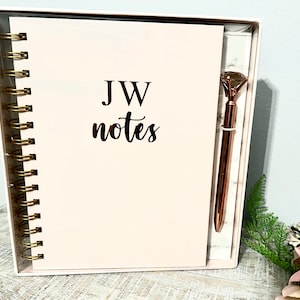 Jw Notebook / JW Notes / Jw Gifts / Jw Workbook / JW Broadcasting ...