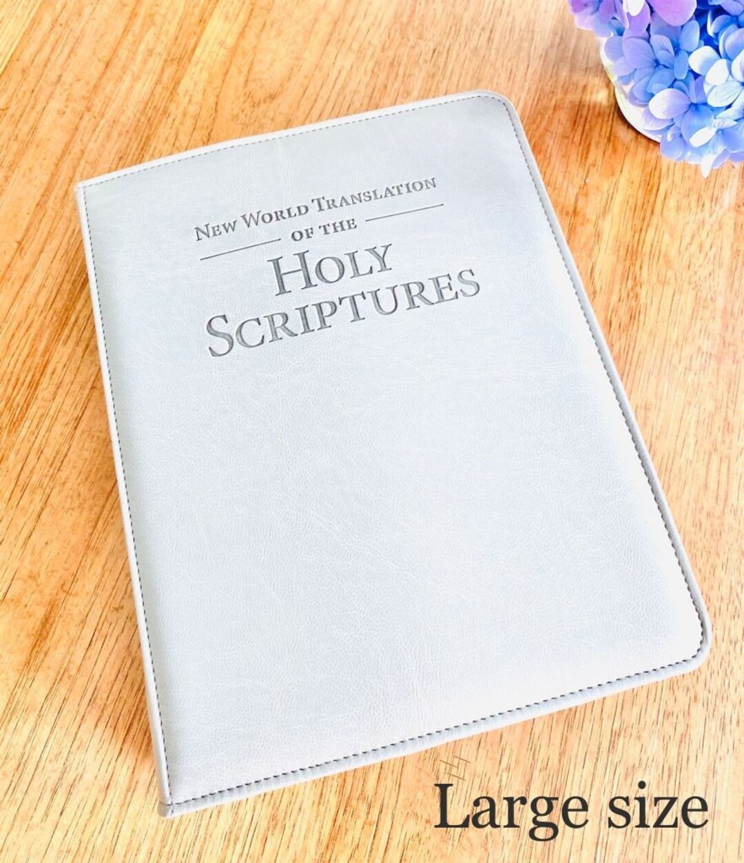 Large Bible Cover Jw - English Bible Cover - Jw Gift - Elders Gifts ...