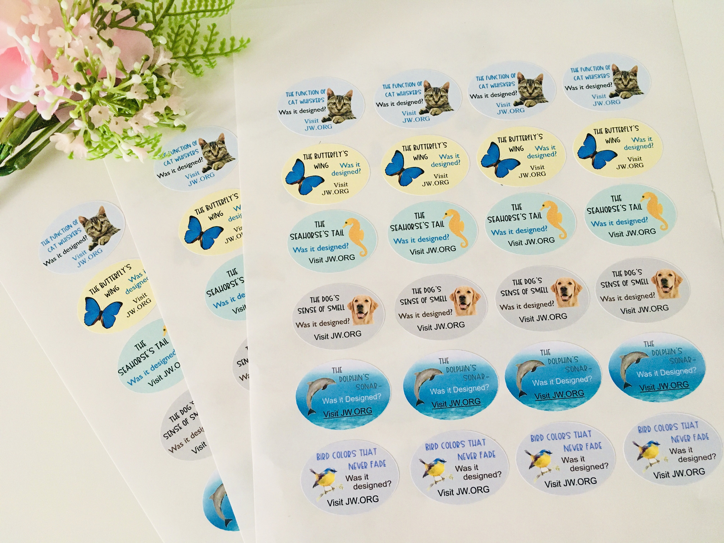 Jw Stickers JW Stickers Was It Designed English and - Etsy