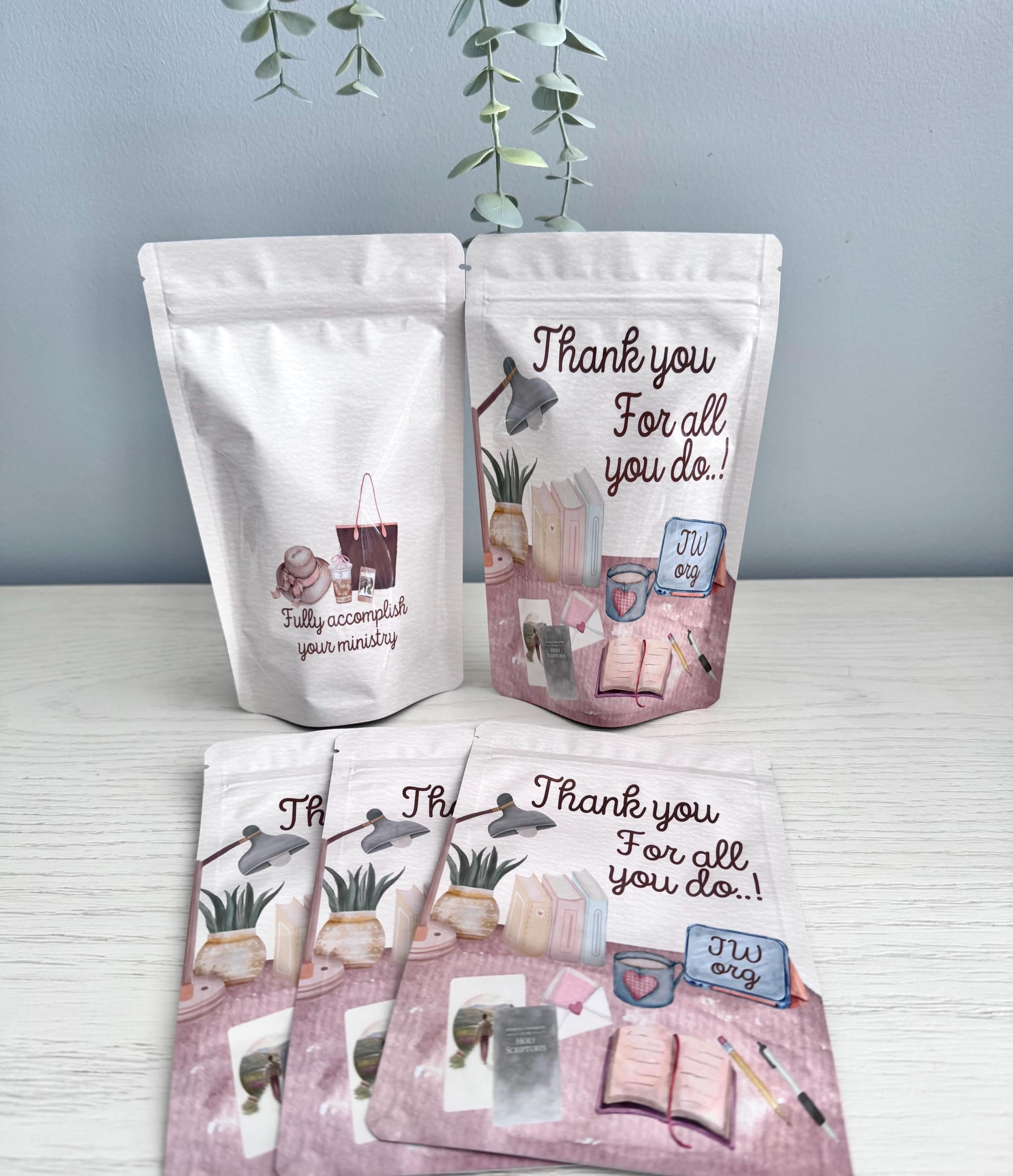 Jw Gift Bags - Jw Pioneer Thank You Bags - Jw Pioneer Gift - Pioneer ...
