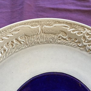 Blue Dragon Platter - Etsy