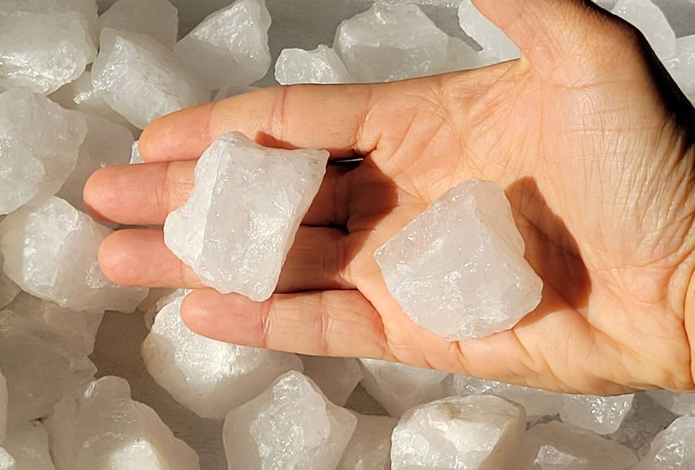 Rough Milky Quartz, White Quartz, Snow Quartz - Etsy