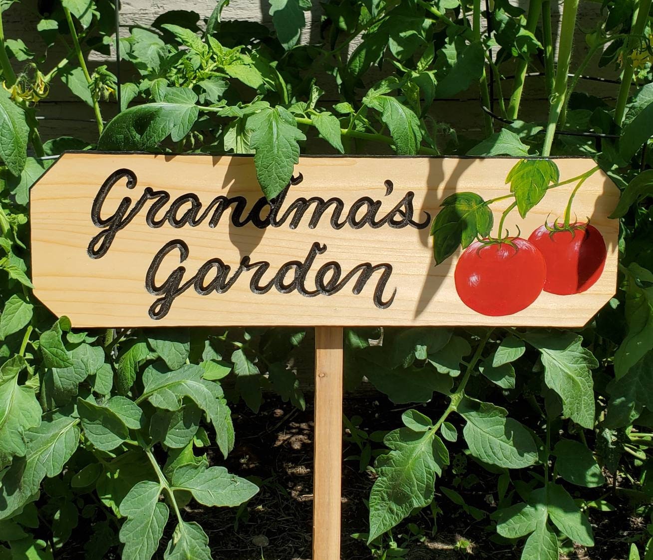 Grandpas Garden Sign Grandmas Garden Sign Pops Garden Sign - Etsy