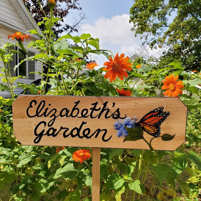 Custom Garden Signs - Etsy
