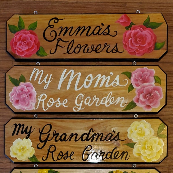 Custom Garden Signs - Etsy
