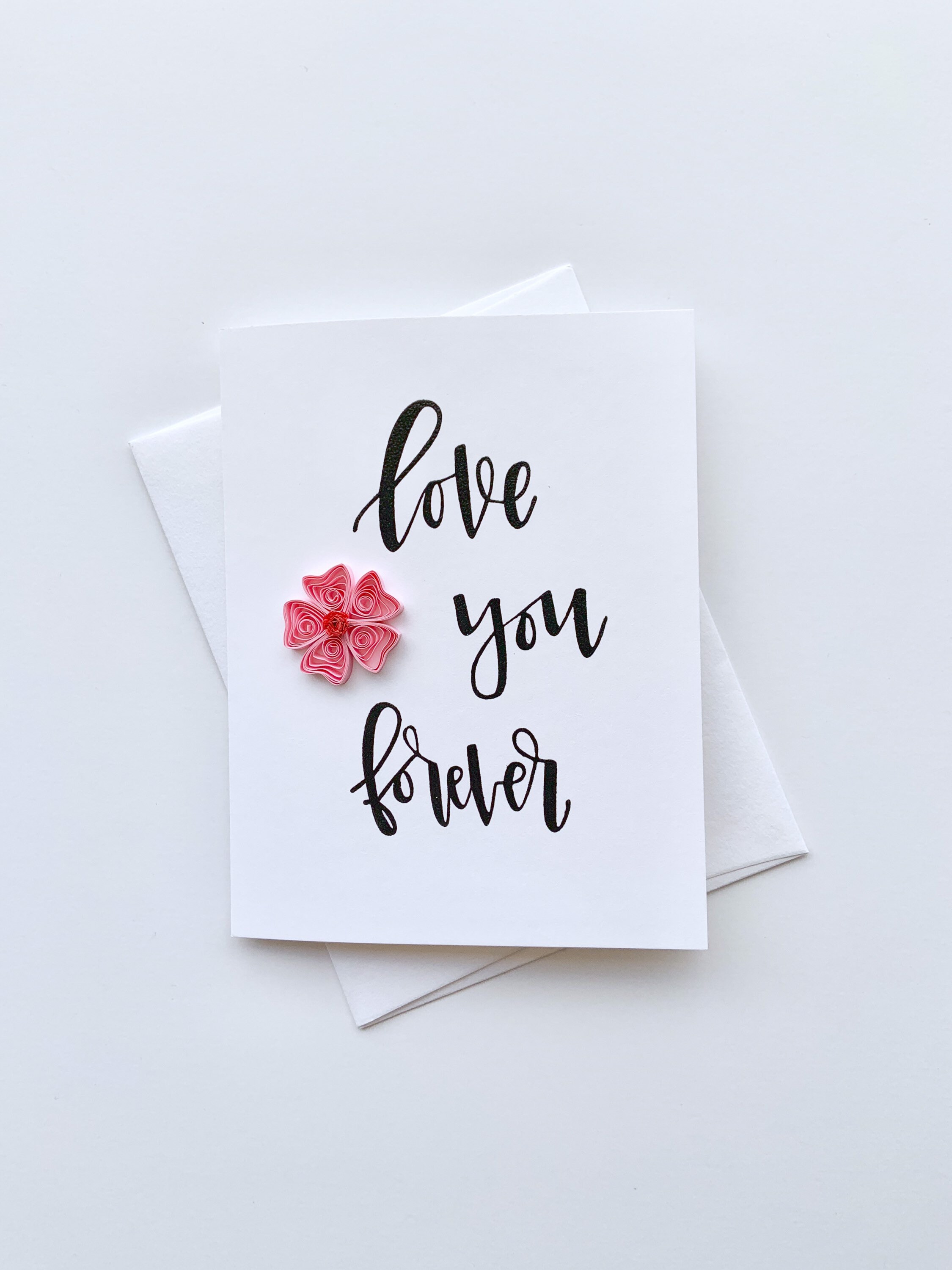 Heart Card | Anniversary Card | Just Because Card | I Love You Card ...