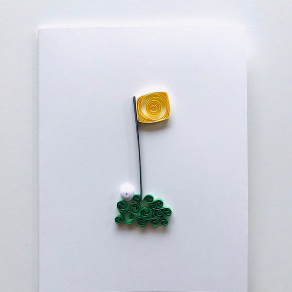 Handmade Golf Card - Etsy