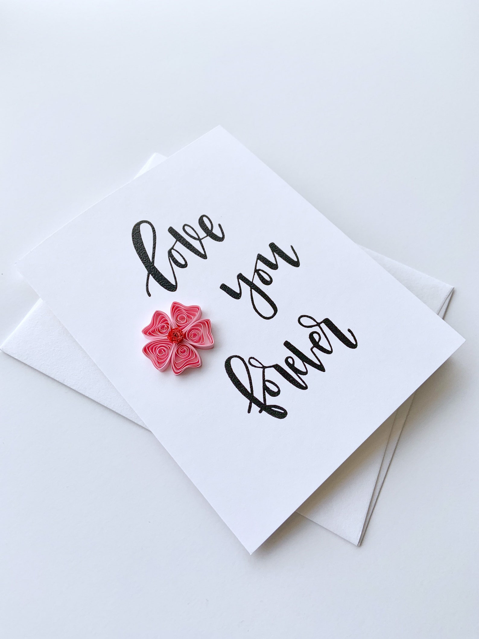 Heart Card | Anniversary Card | Just Because Card | I Love You Card ...