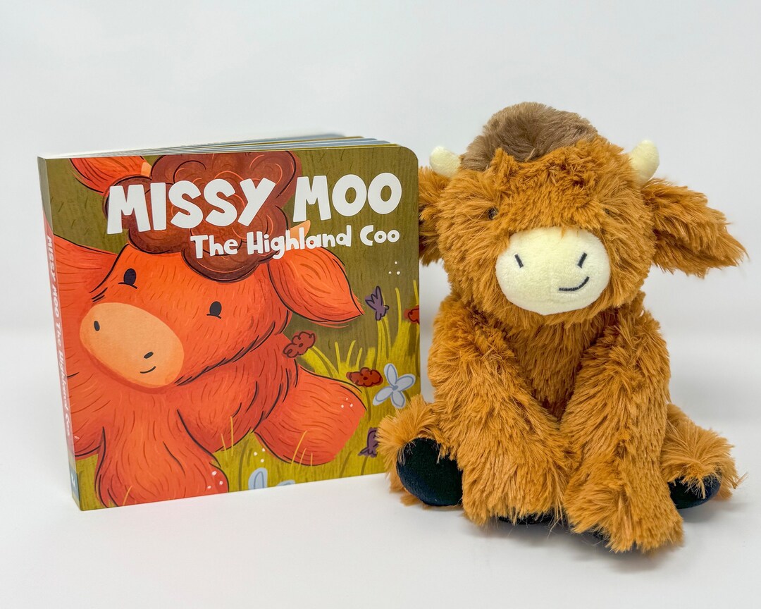Missy Moo the Highland Coo | Board Book Picture Book | Missy Moo ...