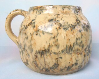 Spatterware pot | Etsy