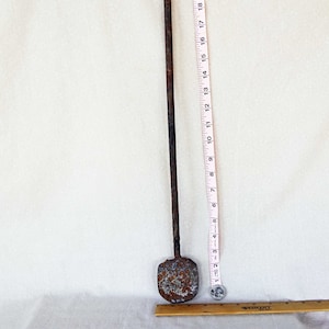 HAND FORGED C. I. ROD: Rare 1800’s Antique for Searing Meat, or so I’ve ...