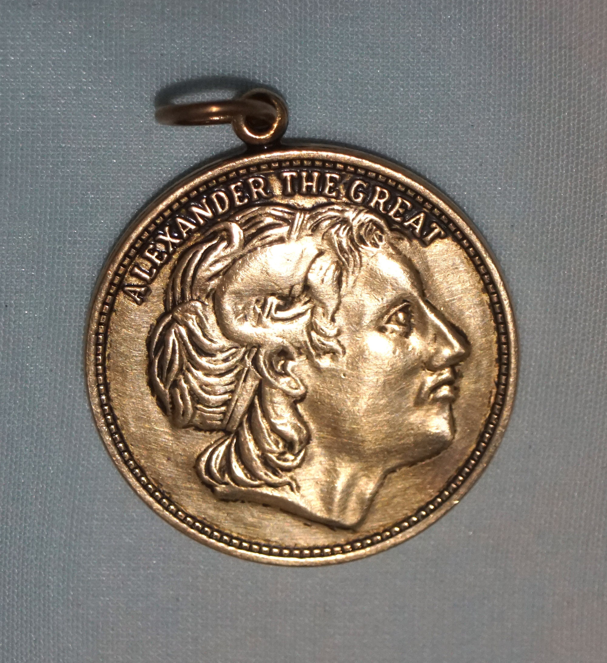 Vintage ALEXANDER THE GREAT Commemorative Coin Bust and | Etsy