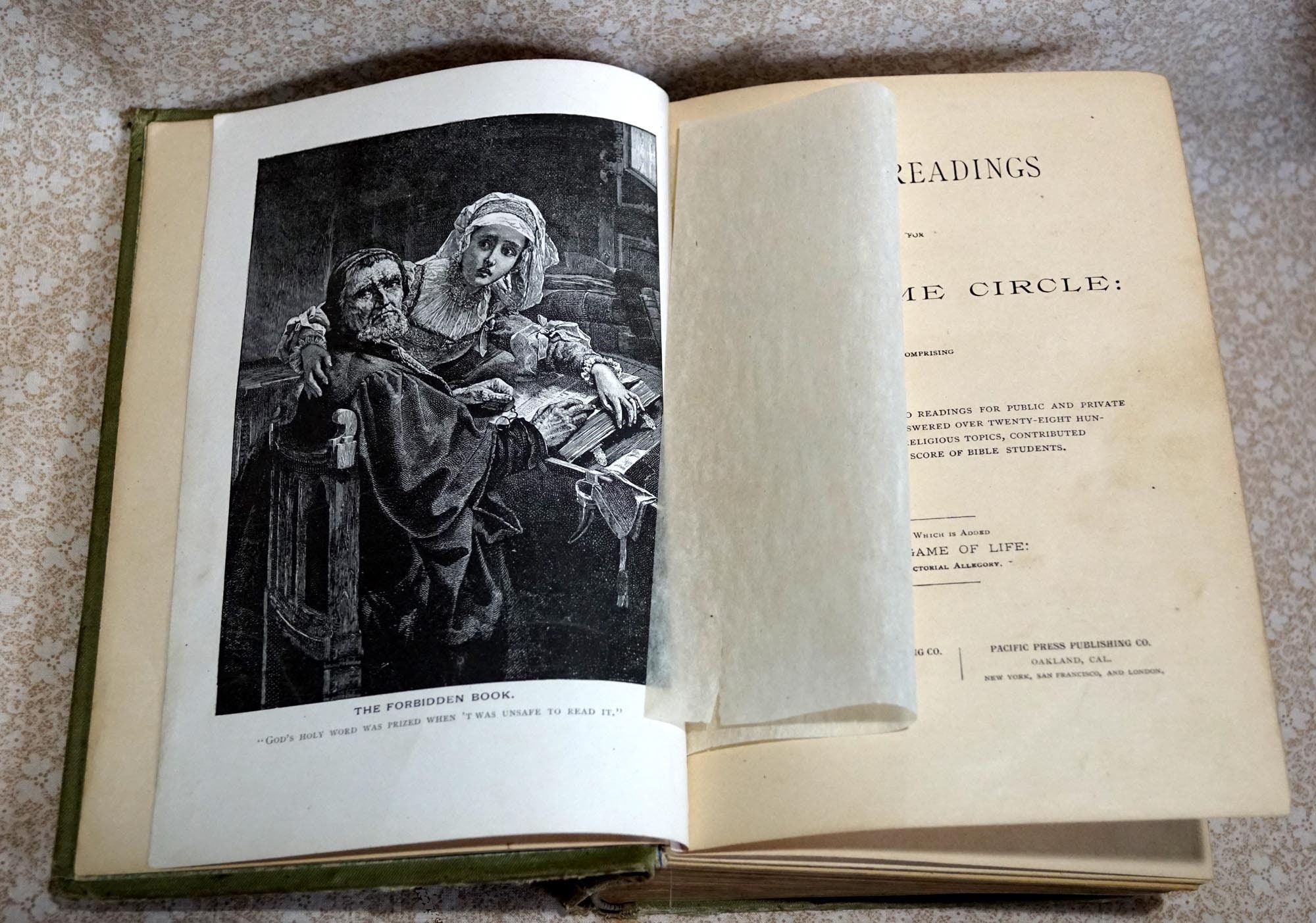 Very Rare 1888 First Edition BIBLE Readings for the HOME - Etsy