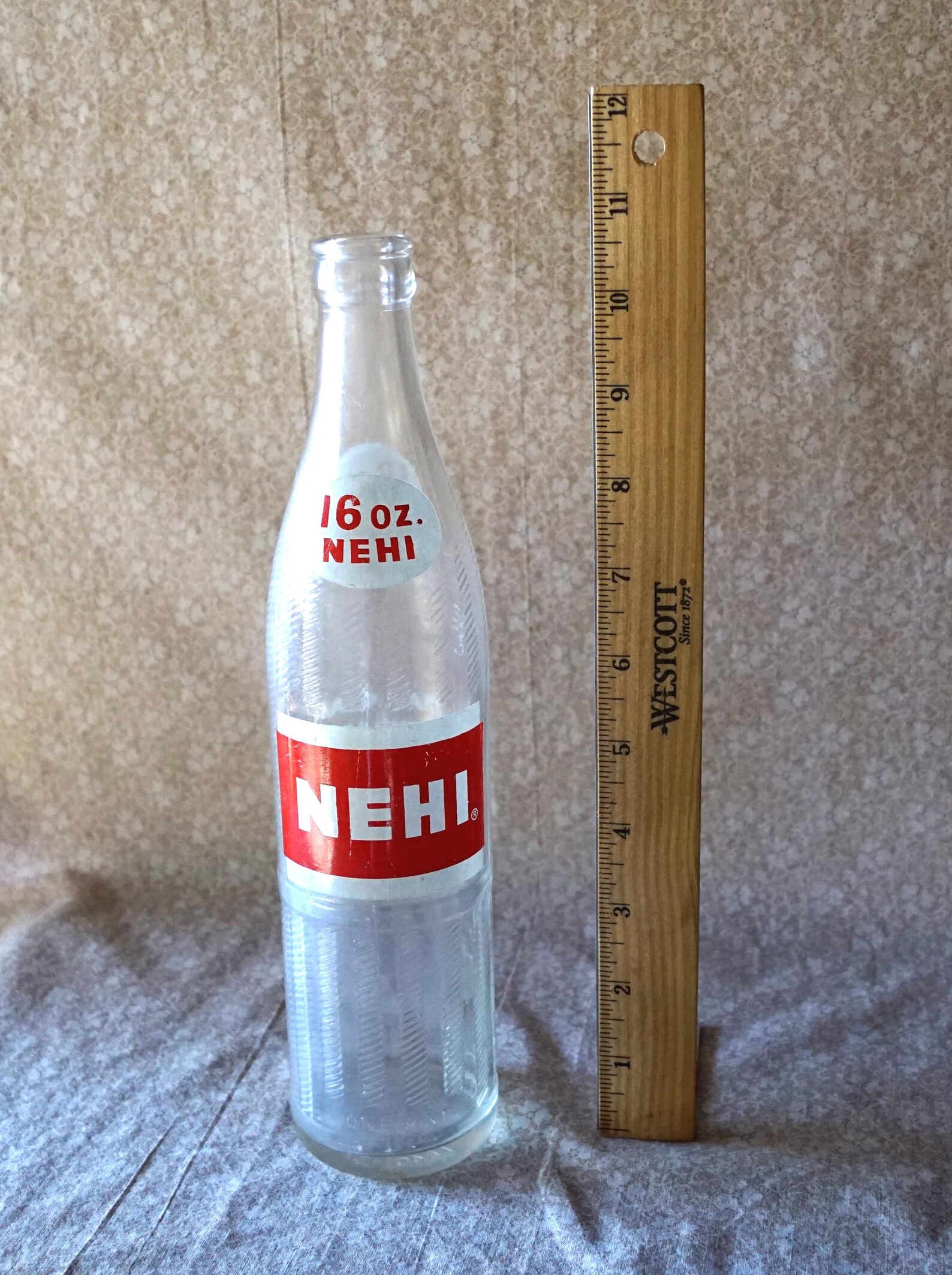 NEHI BEVERAGES PAINTED Vintage Soda Pop Bottle: Collectible - Etsy