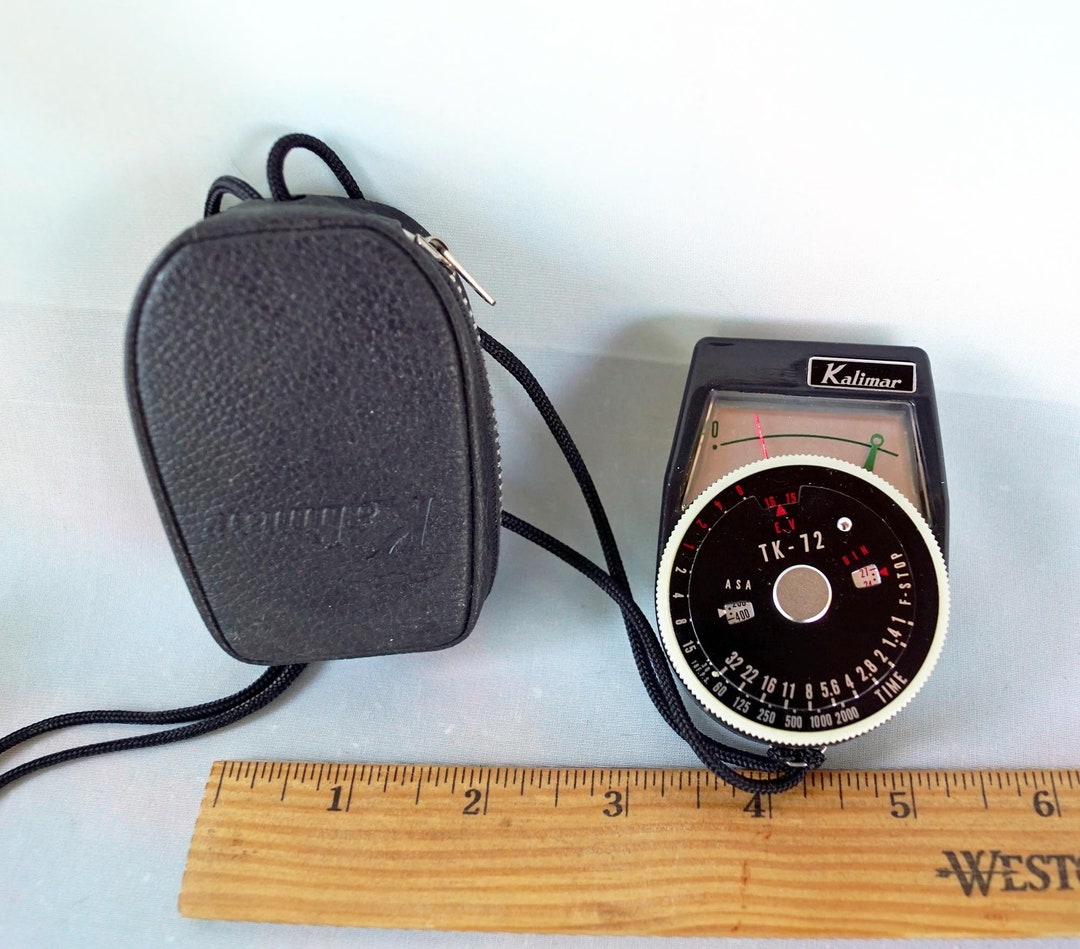 KALIMAR LIGHT METER Vintage for Photographers: as New With Case ...