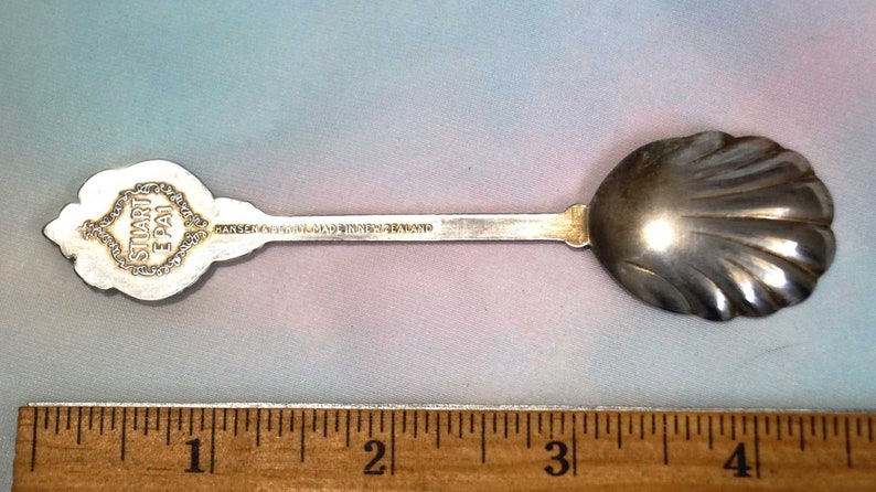 HAWAII SOUVENIR SPOON - Antique Collectible - 1970's Era: Silver Plated ...