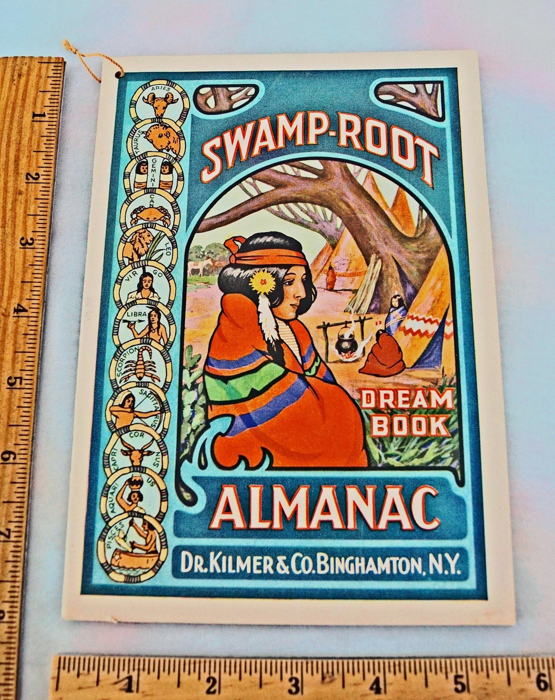 1938 SWAMP-ROOT ALMANAC by Dr. Kilmer & Co. Binghamton, N.Y. a ...