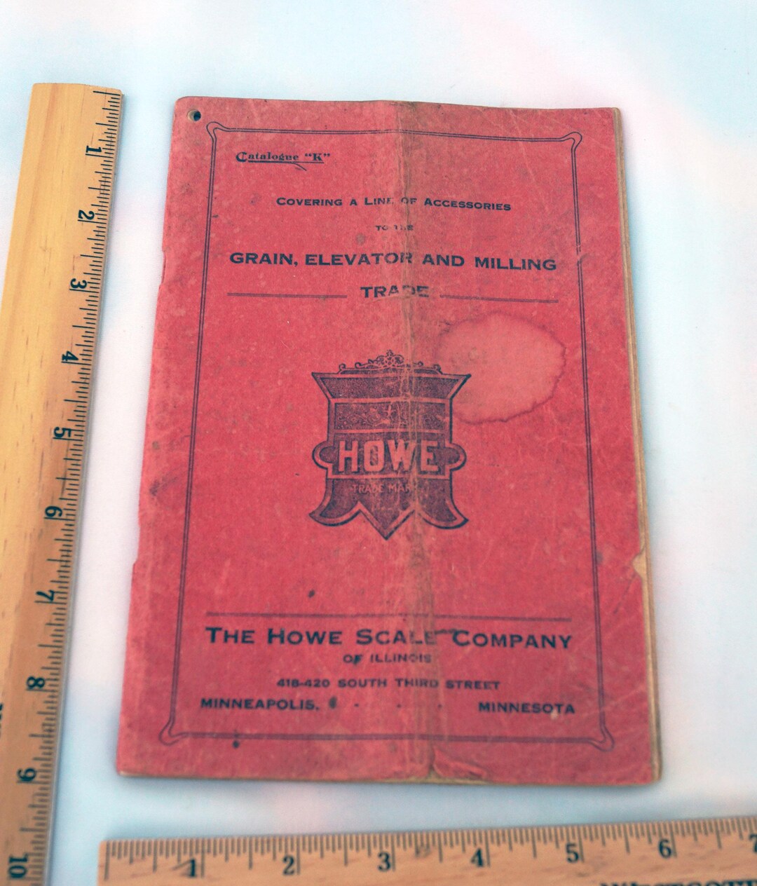 The HOWE SCALE COMPANY of Illinois – Grain, Elevator and Milling Trade ...