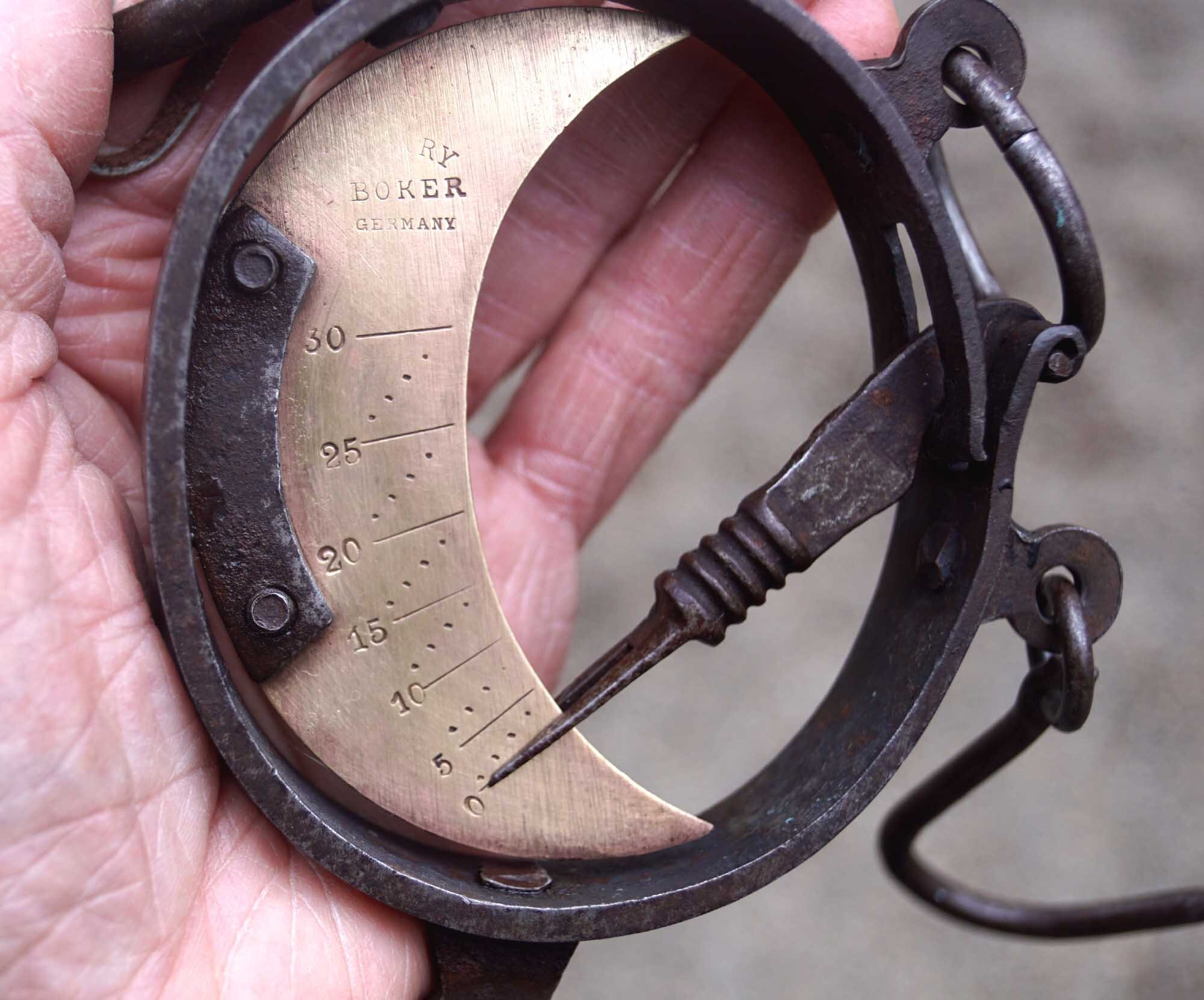Antique BOKER HIDE Scale-made in Germany Between 1830's and 1880's: "c ...