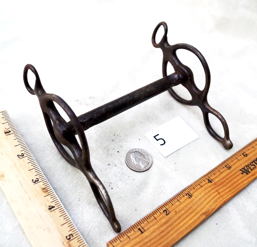 ANTIQUE WESTERN Horse BIT 5: 80 to 100 Years in Age. one of 6 Different ...