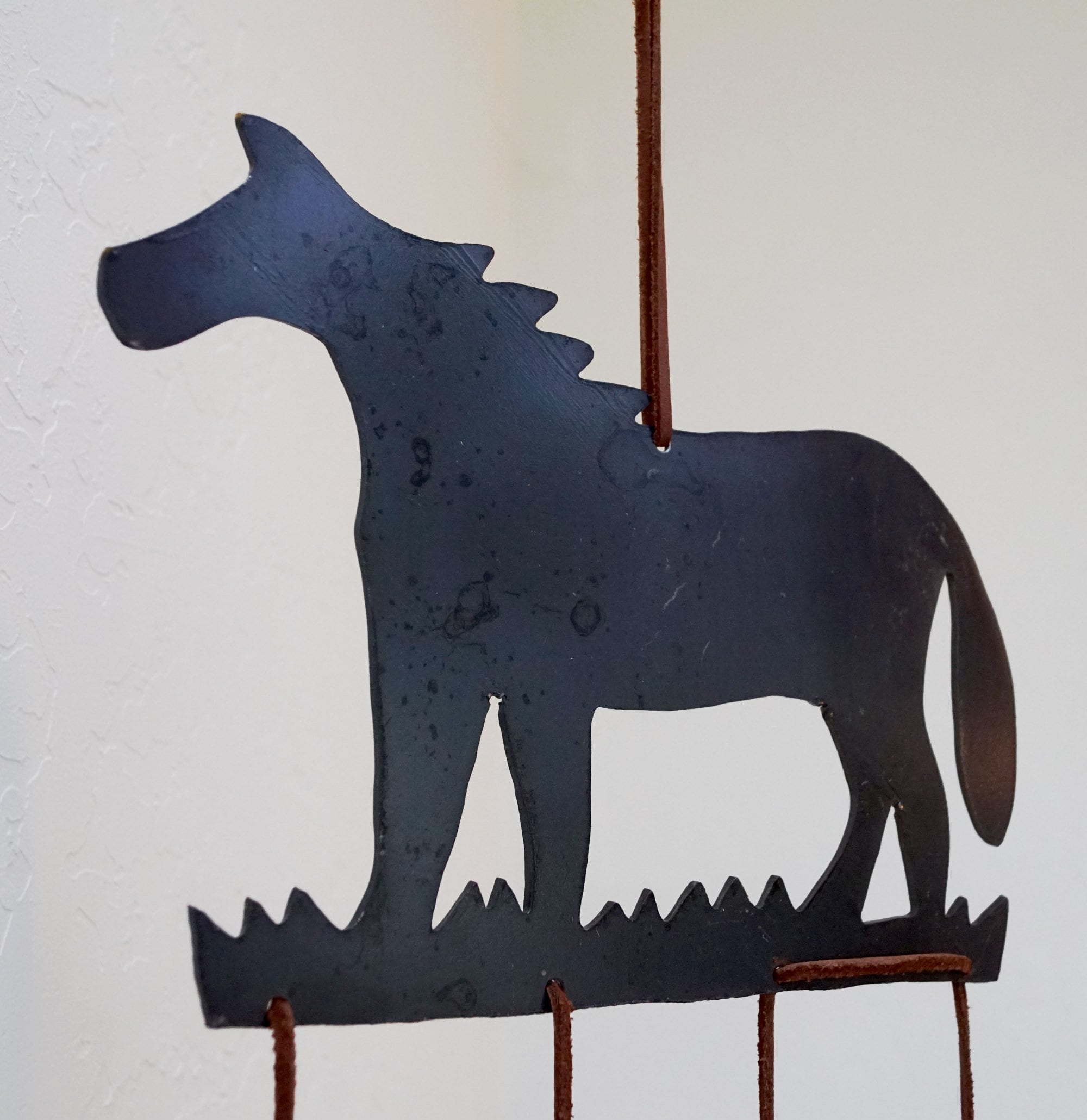 HORSE WESTERN WINDCHIME: a Unique Present for the Cowboy or Cowgirl in ...