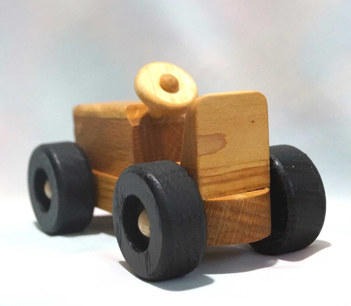 Hand Made Wood Push Toy SOAP BOX RACER for Creative Play | Etsy