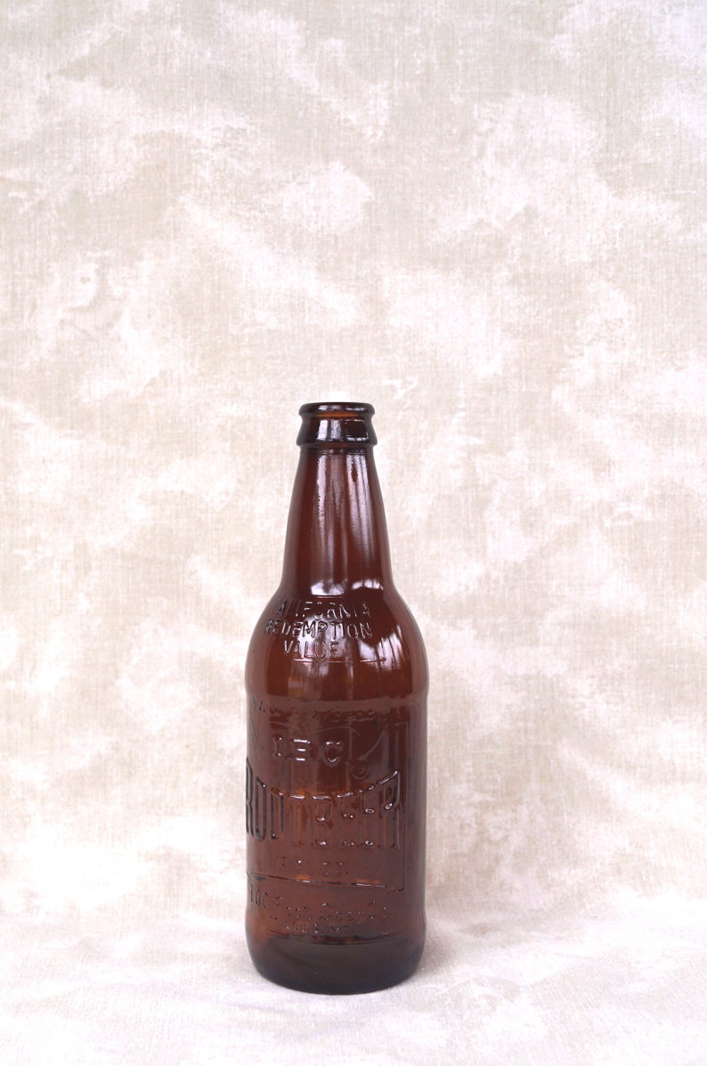 Vintage I B C Root Beer Bottle 1 Mint Condition Brown Etsy