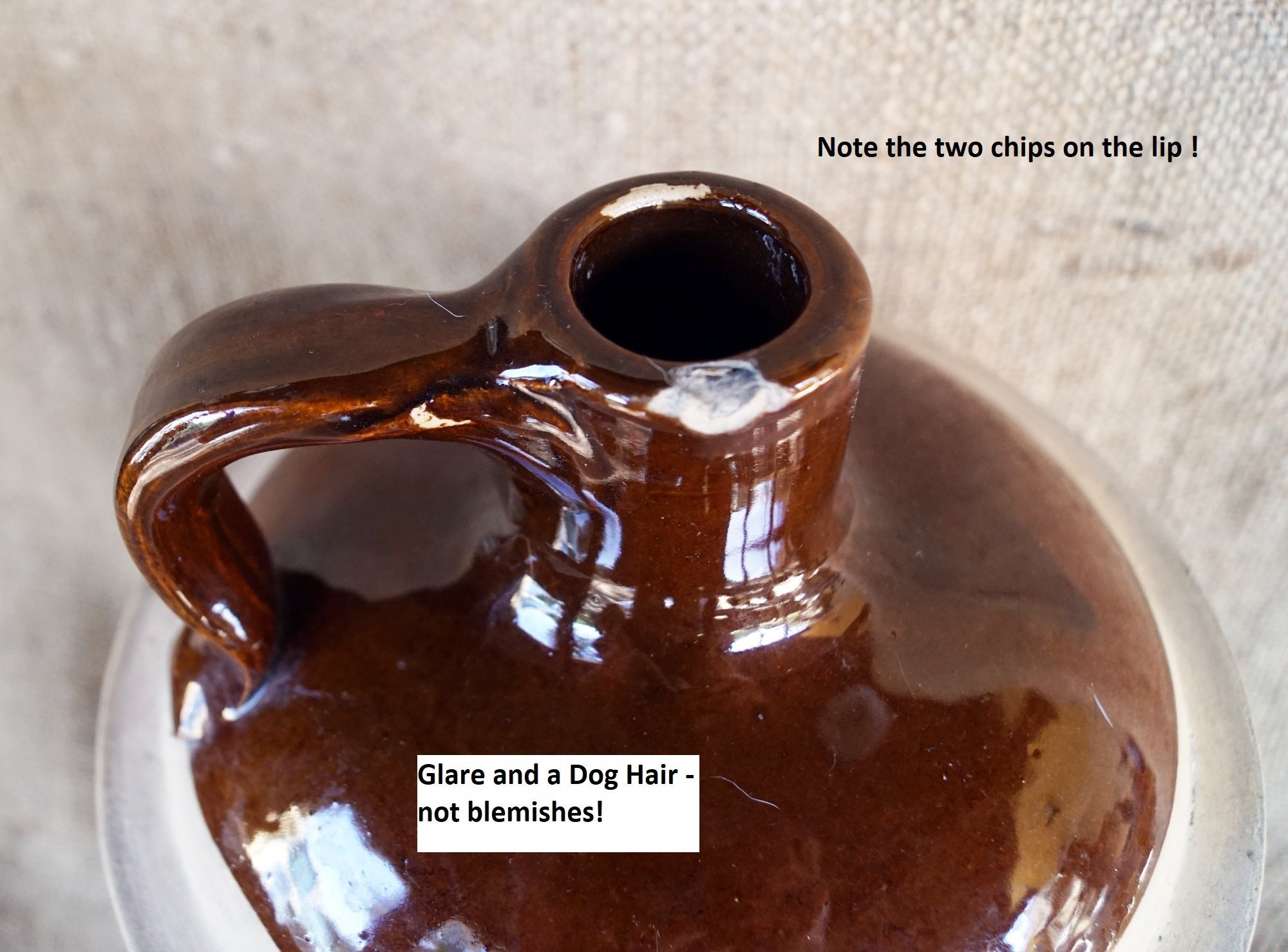 BUCKEYE BLUE RIBBON Brand Stoneware Jug From Macomb Ill. | Etsy