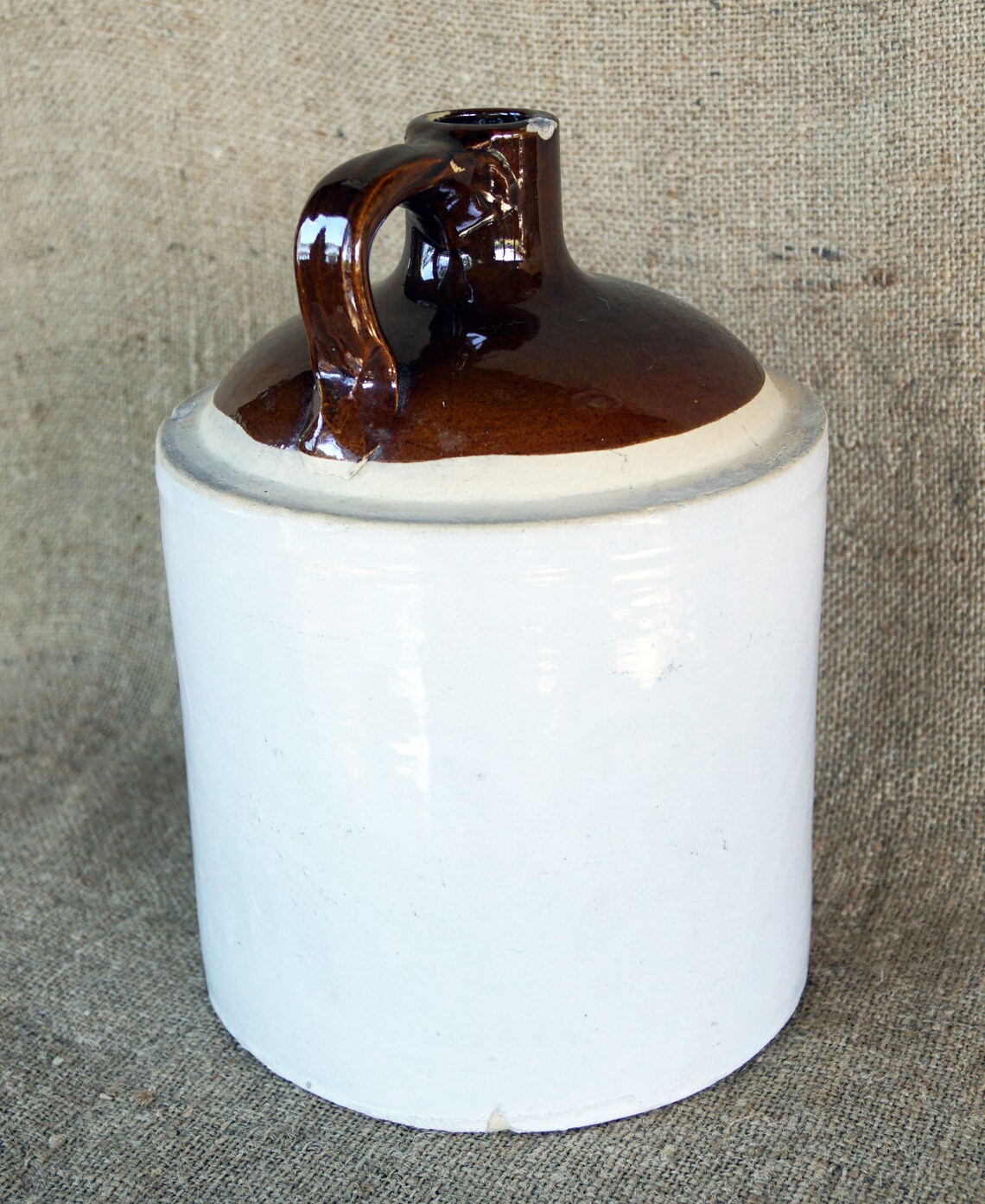 BUCKEYE BLUE RIBBON Brand Stoneware Jug From Macomb Ill. - Etsy